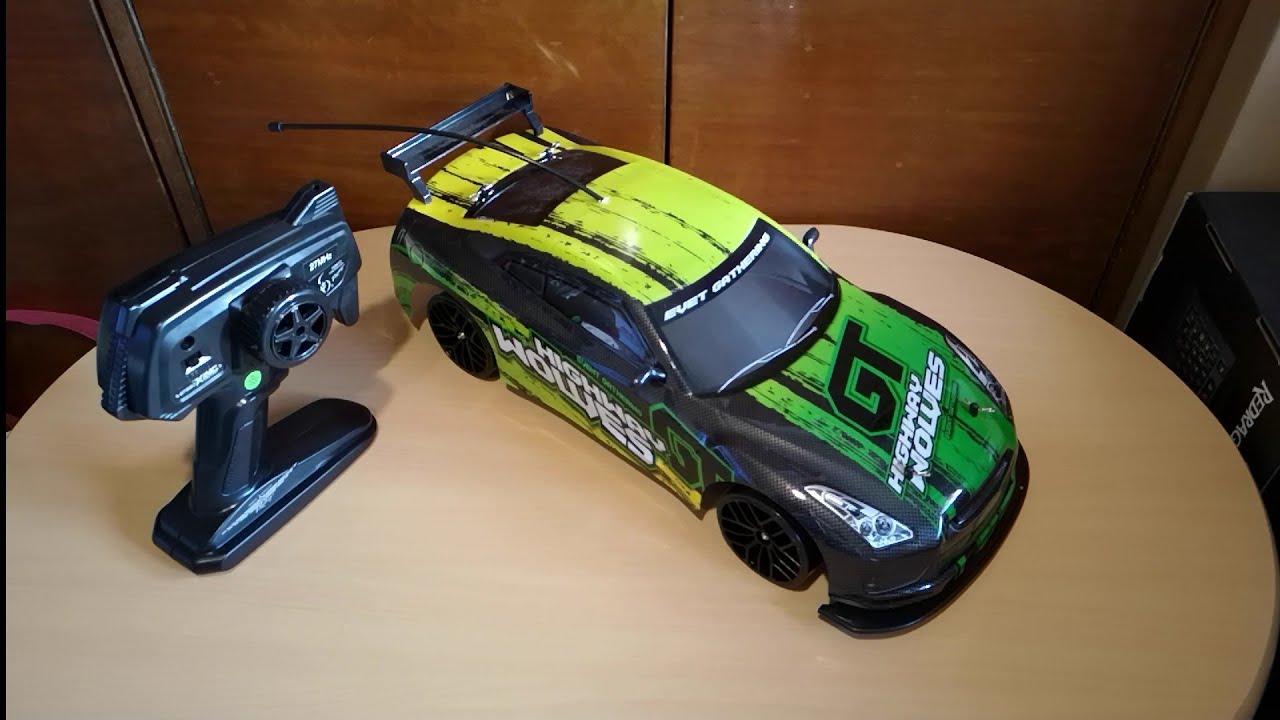 RC Nissan GT-R Drift car - Unboxing - YouTube