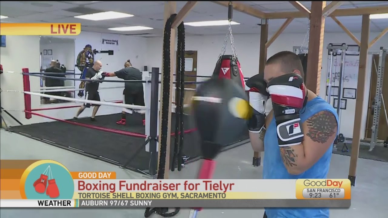 Boxing Fundraiser for Tielyr - YouTube