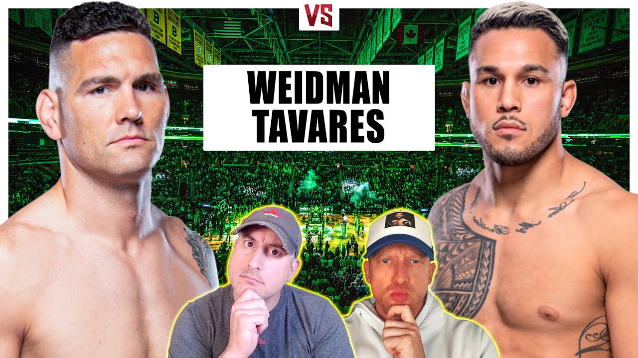 UFC 292: Chris Weidman vs. Brad Tavares Prediction, Bets & DraftKings ...