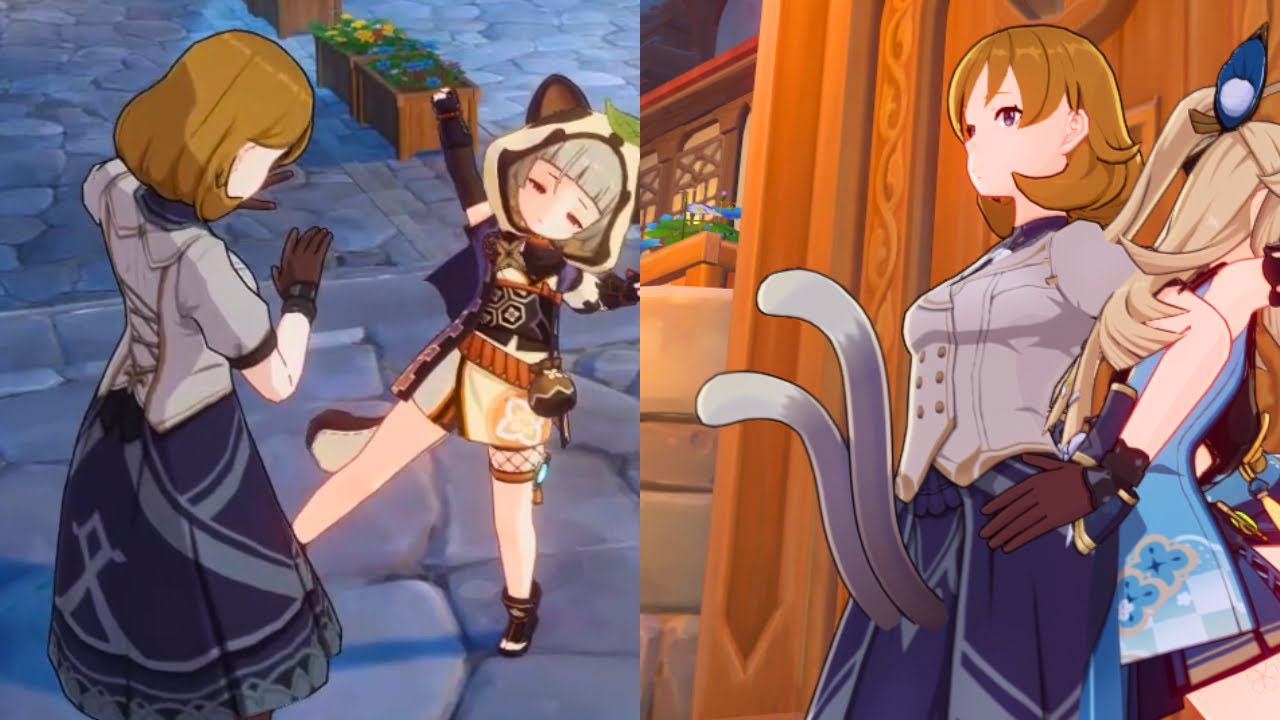 Kirara physics vs Sayu physics - YouTube