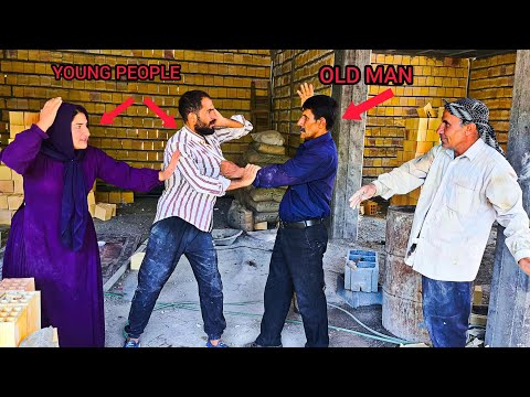 Old man's dangerous threat against a man for the release of the man's first wife