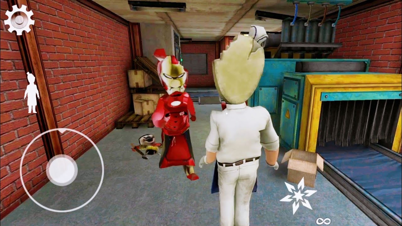 Playing As Rod In Ice Scream 8 But Rod Is Ironman Full Gameplay - YouTube