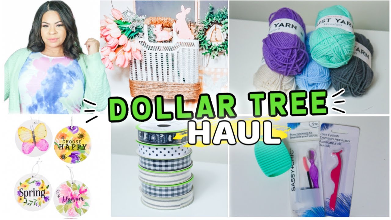 DOLLAR TREE HAUL | *I Can't Believe* What's New At Our Favorite Dollar ...