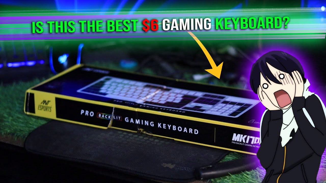 Ant Esports MK1700 Gaming Keyboard Unboxing and Review - YouTube