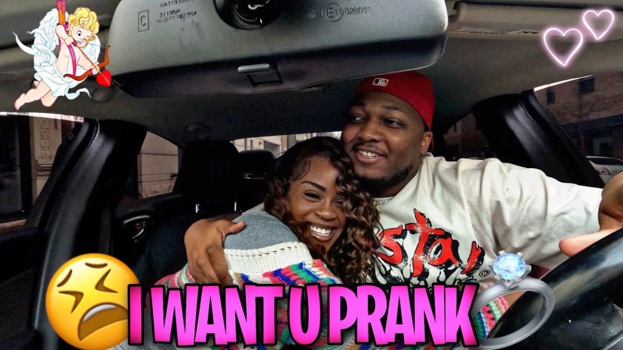 I WANT U PRANK ON TY 💕🤣 **went terribly wrong 🤦🏽‍♂️ - YouTube