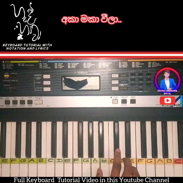 Hade Hawa (අකා මකා වීලා) | Janith Iddamalgoda | Keyboard Cover #Shorts ...