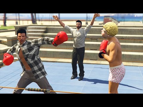 BOXE GTA 5 ONLINE - YouTube