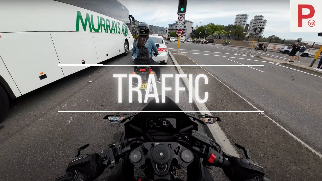 Riding in traffic as a red P-plater in Sydney | 2022 CBR650R - YouTube