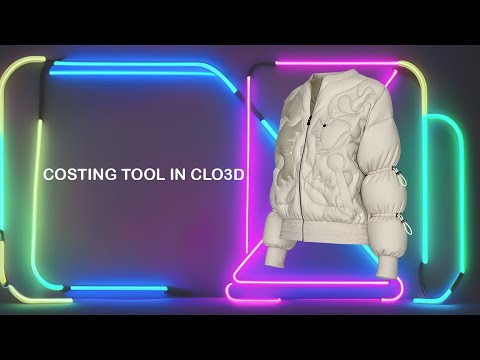 HOW TO USE COSTING TOOL IN CLO3D FOR PRODUCING THE GARMENT IRL - YouTube