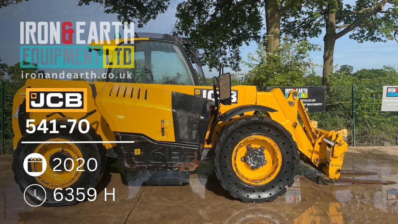 2020 JCB 541-70 Wastemaster 7m Telehandler - YouTube