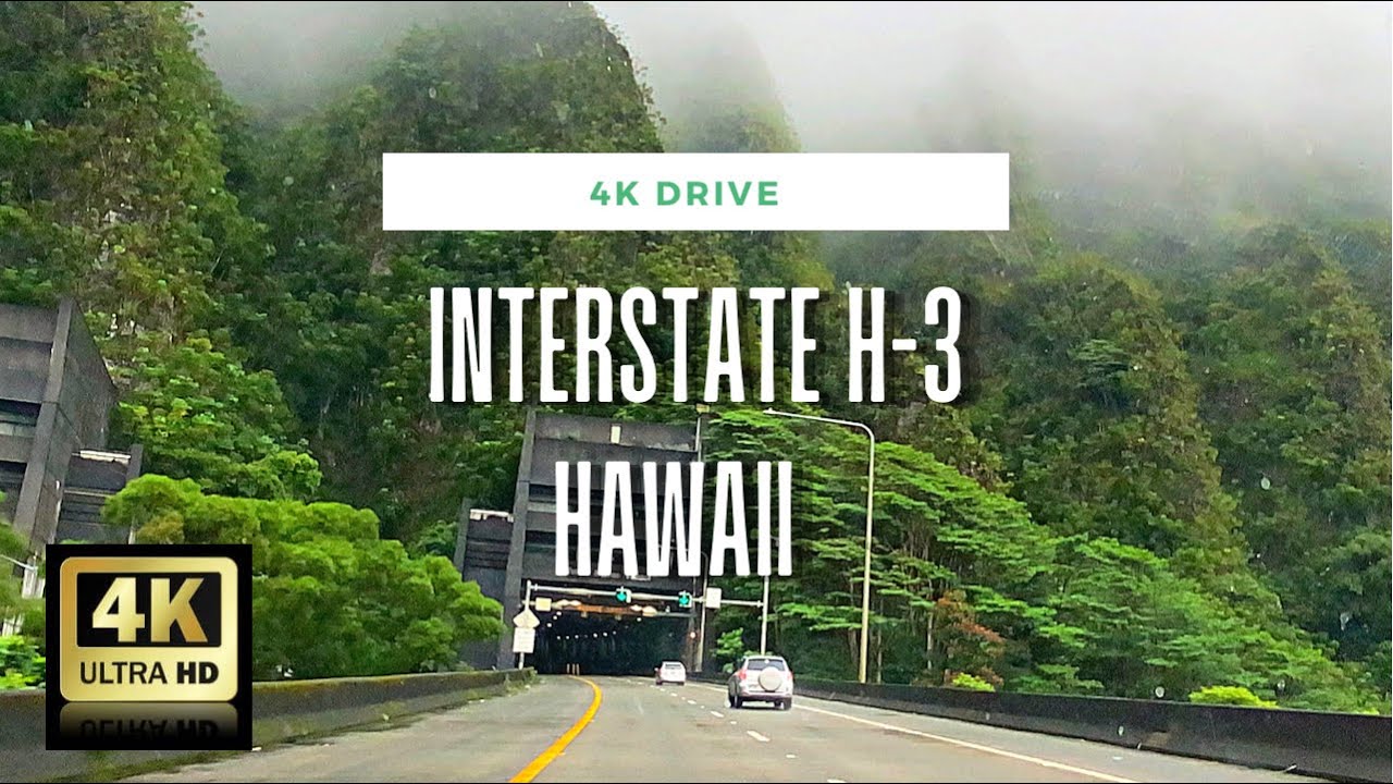 Longest Bridge in Hawaii H3 Highway | scenic drive ASRM POV | Kaneohe ...