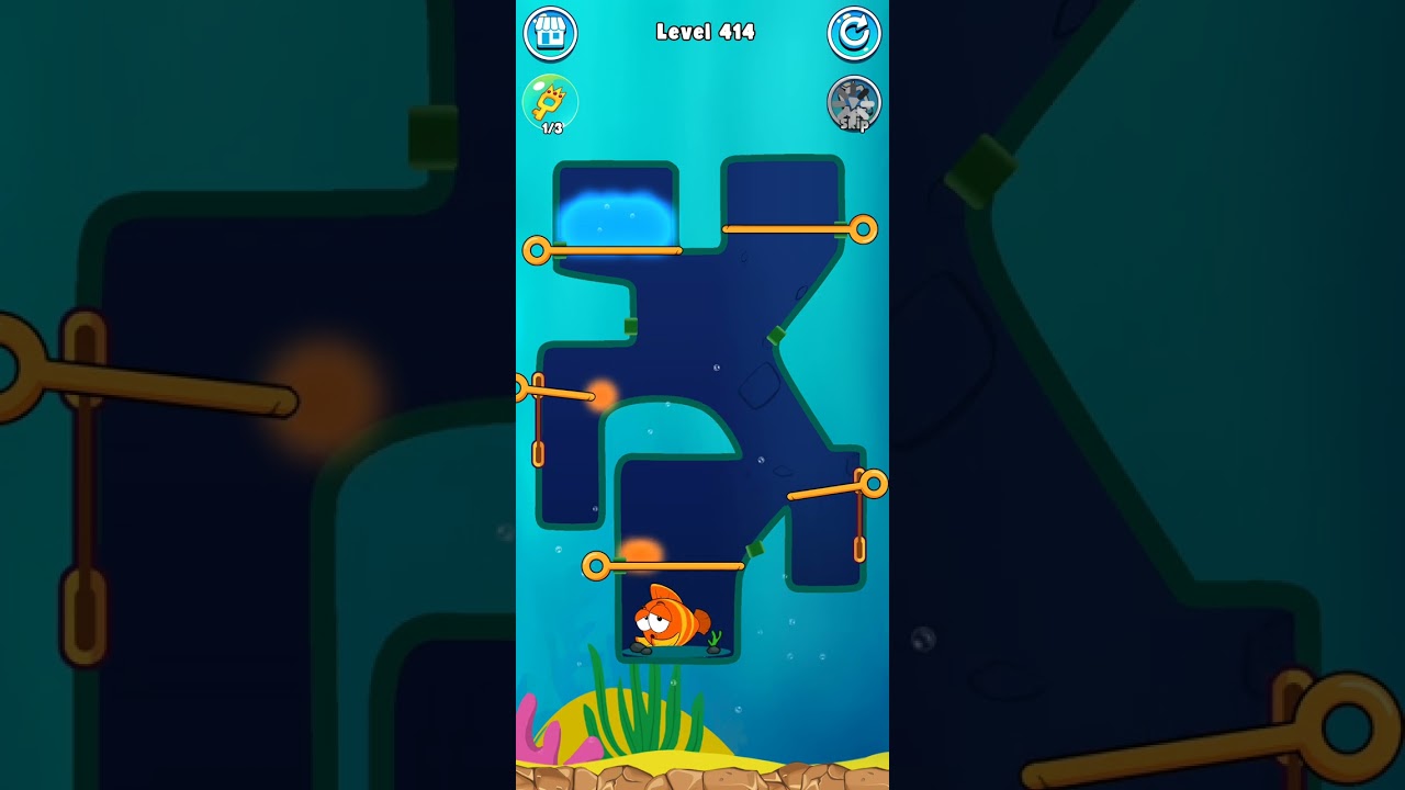 Fish Rescue Puzzle Game New Gameplay #gameplay #games #puzzlegame - YouTube