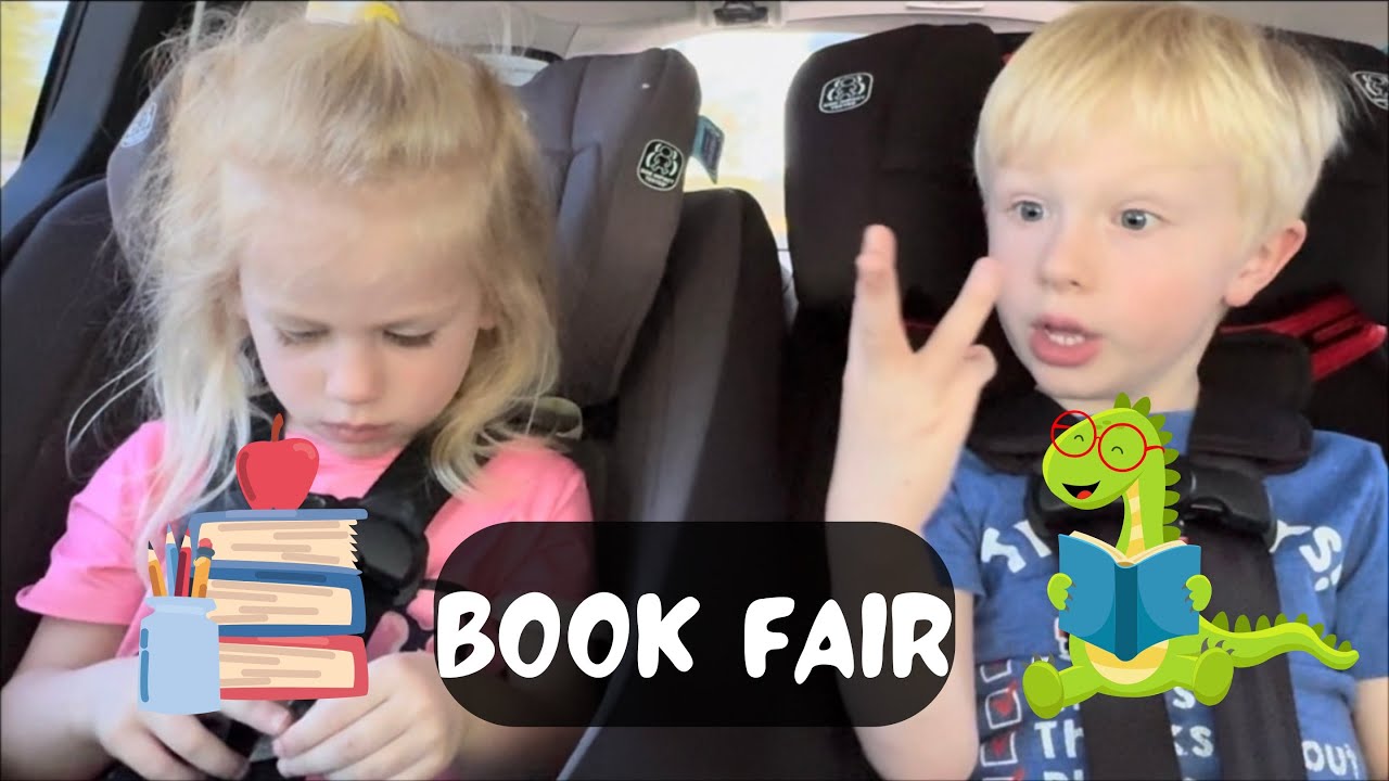 Book Fair Fun at School with These Two - Reading Is A Key to Success ...