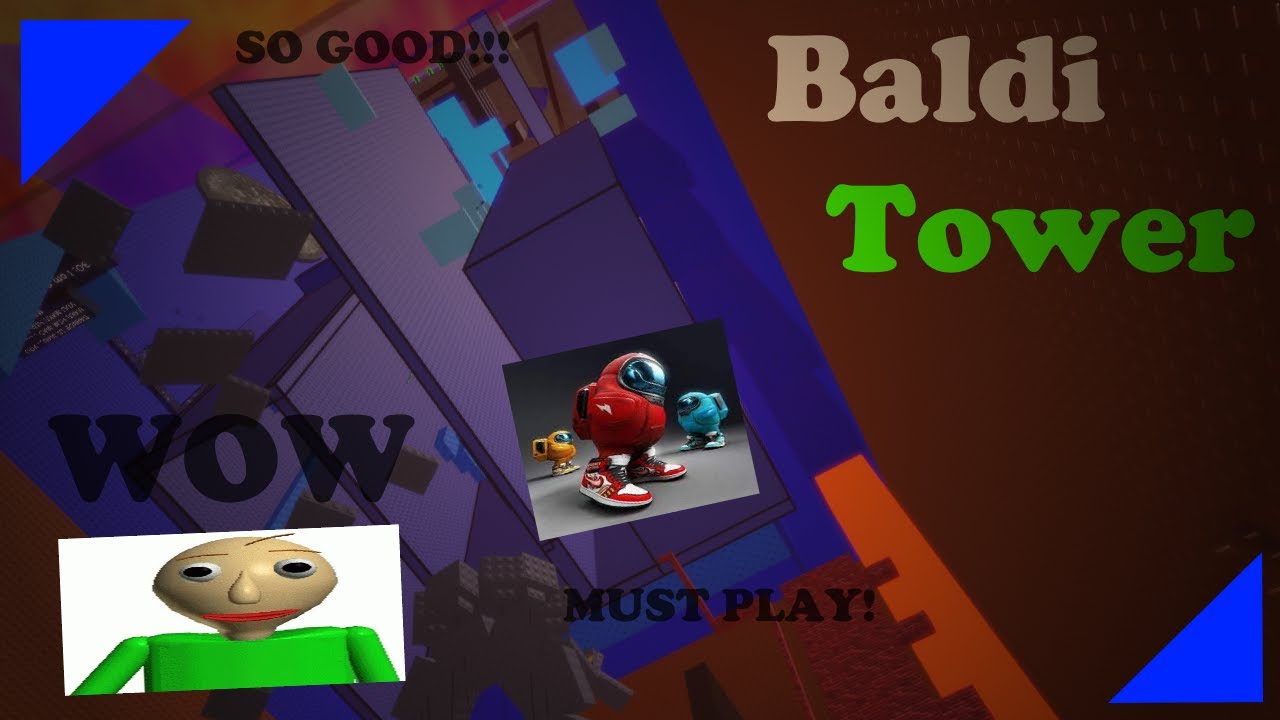 Baldi Tower | Juke's Tower of Hell - YouTube
