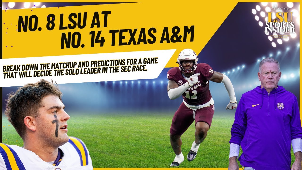 Oct. 24: Who wins LSU vs. Texas A&M showdown? - YouTube