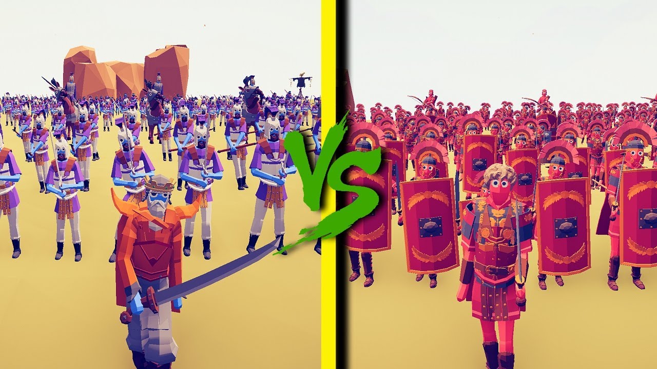PERSIAN FACTION vs ROMAN FACTION - Totally Accurate Battle Simulator ...