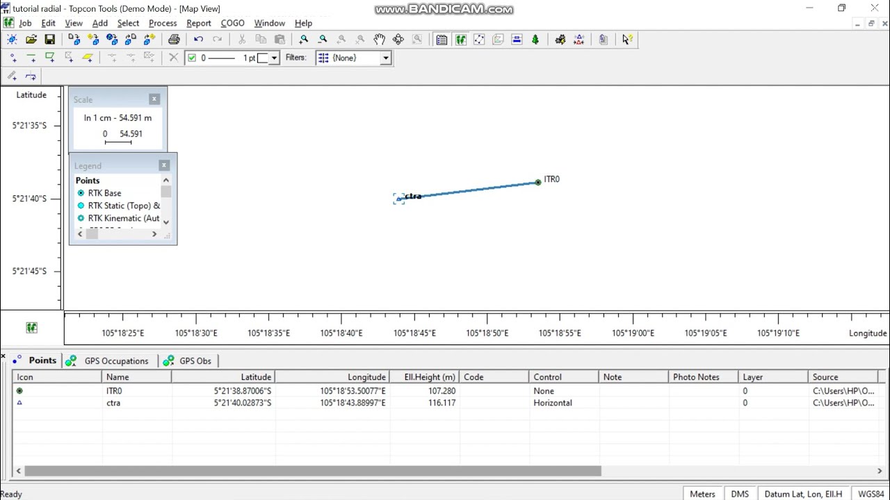 TUTORIAL PENGOLAHAN GNSS METODE RADIAL MENGGUNAKAN TOPCON - YouTube