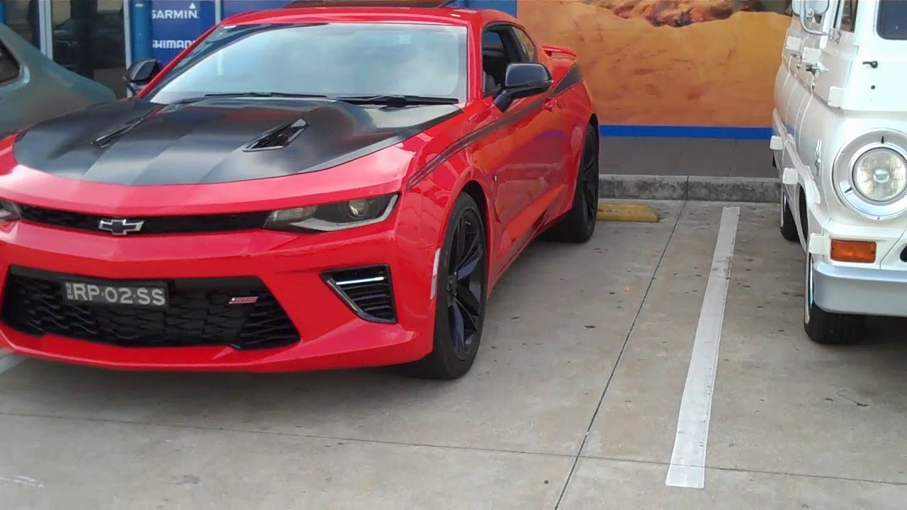 2018 Chevrolet Camaro SS RED RHD - YouTube