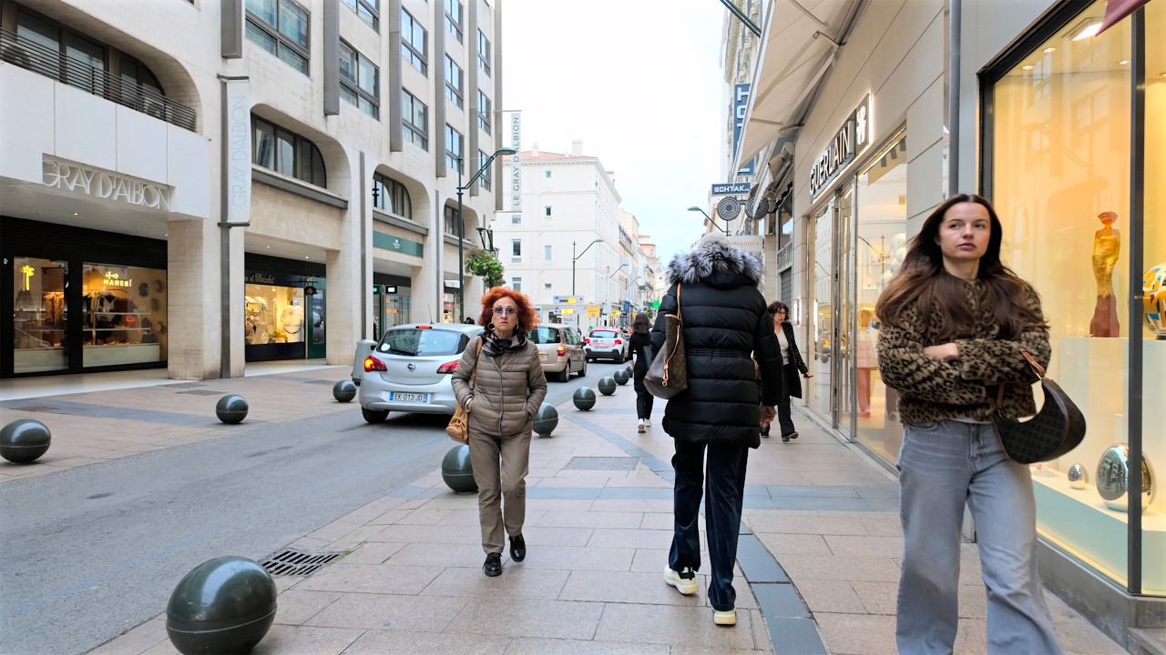 HDR Cannes Walking Tour 19 February 2025 4K - YouTube