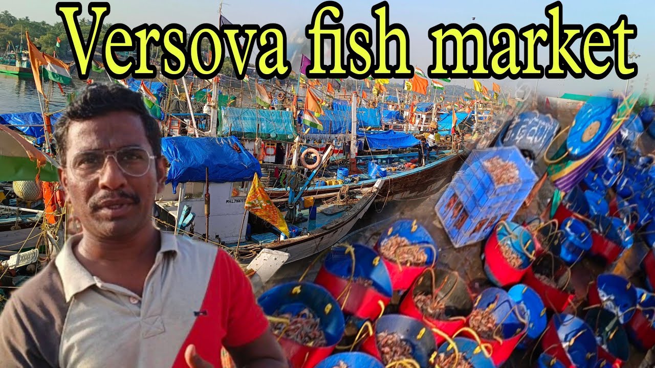 Versova fish market - YouTube