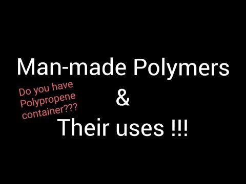 Man-made Polymers and their uses | FACTS FRIDAY | POLYMERS - YouTube