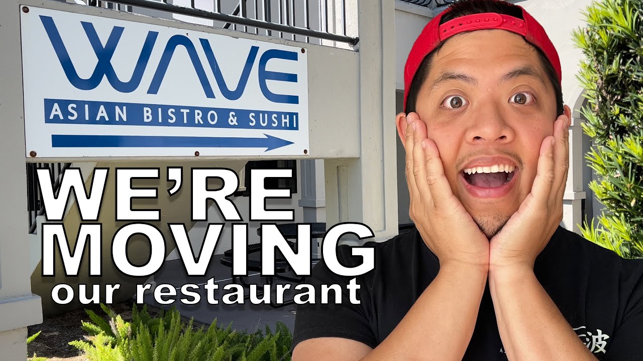 WE'RE MOVING OUR RESTAURANT - YouTube