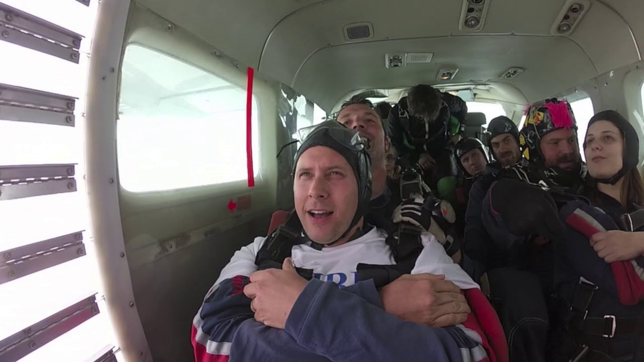 Skydive beccles - YouTube