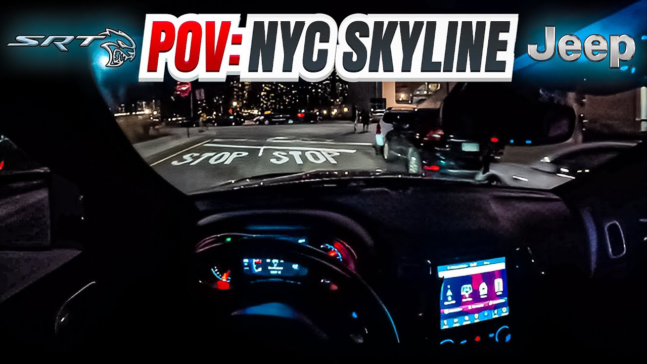 JEEP SRT POV NYC SKYLINE - YouTube