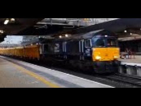 Class 66304 ~ Direct Rail Services ~ Stafford - 01.09.2020 - At Speed ...
