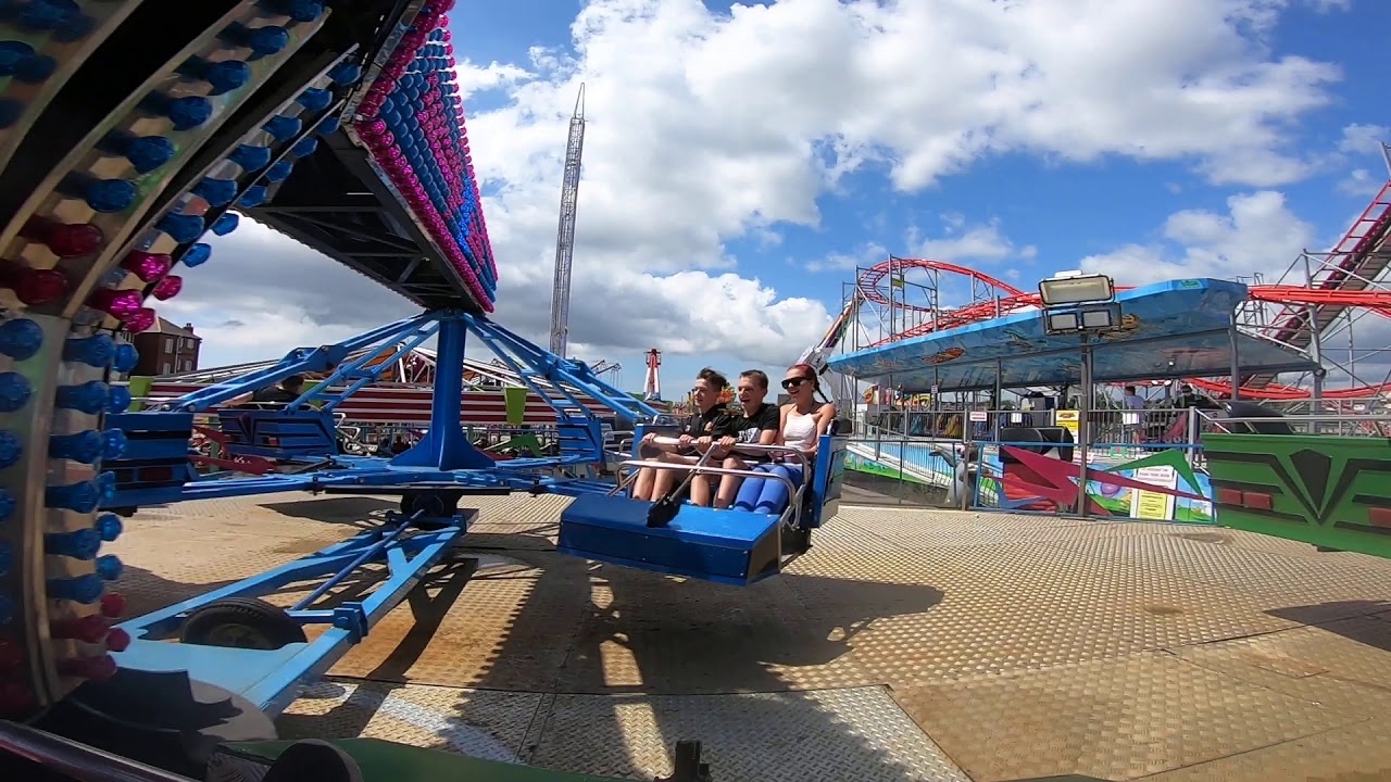 Twister funfair ride POV onride @ Barry Island Pleasure Park 2020 - YouTube