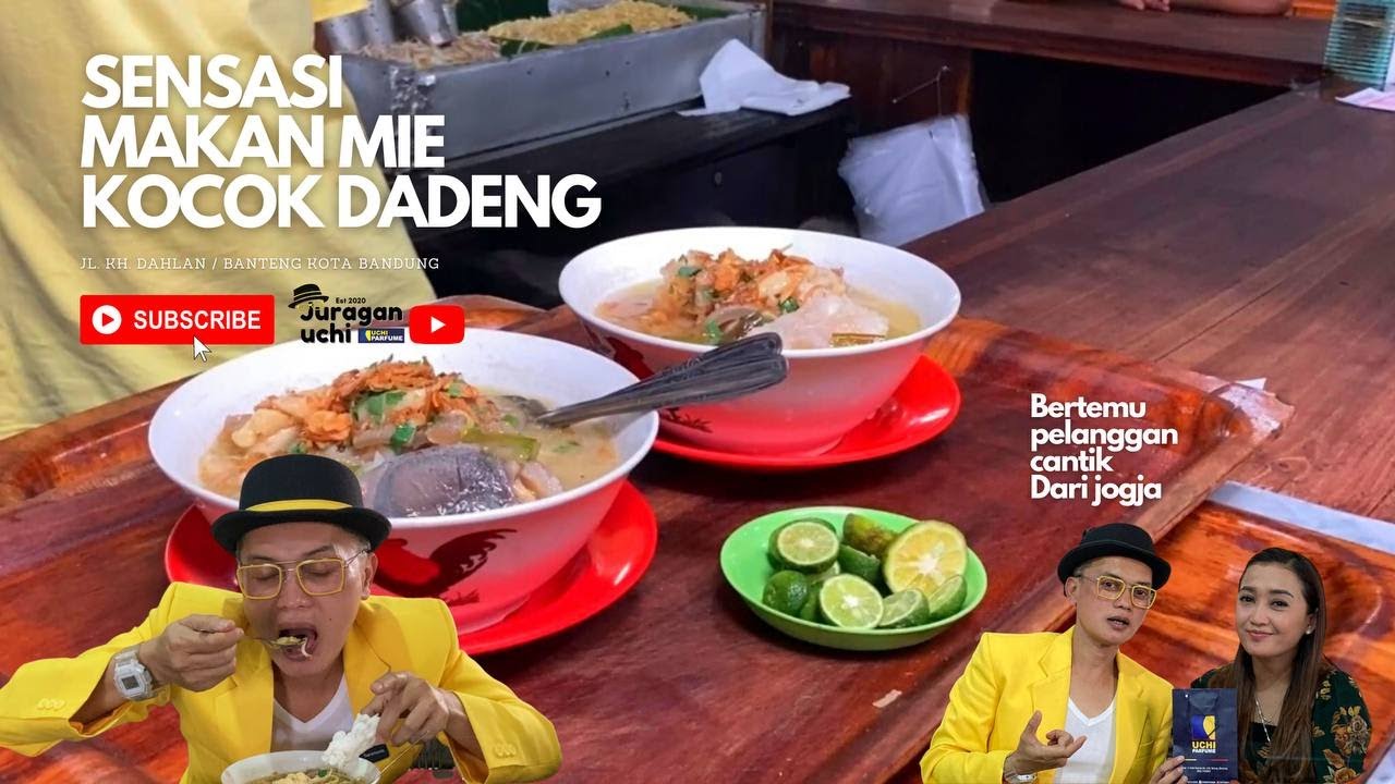 JURAGAN UCHI REVIEW MIE KOCOK MANG DADENG - YouTube