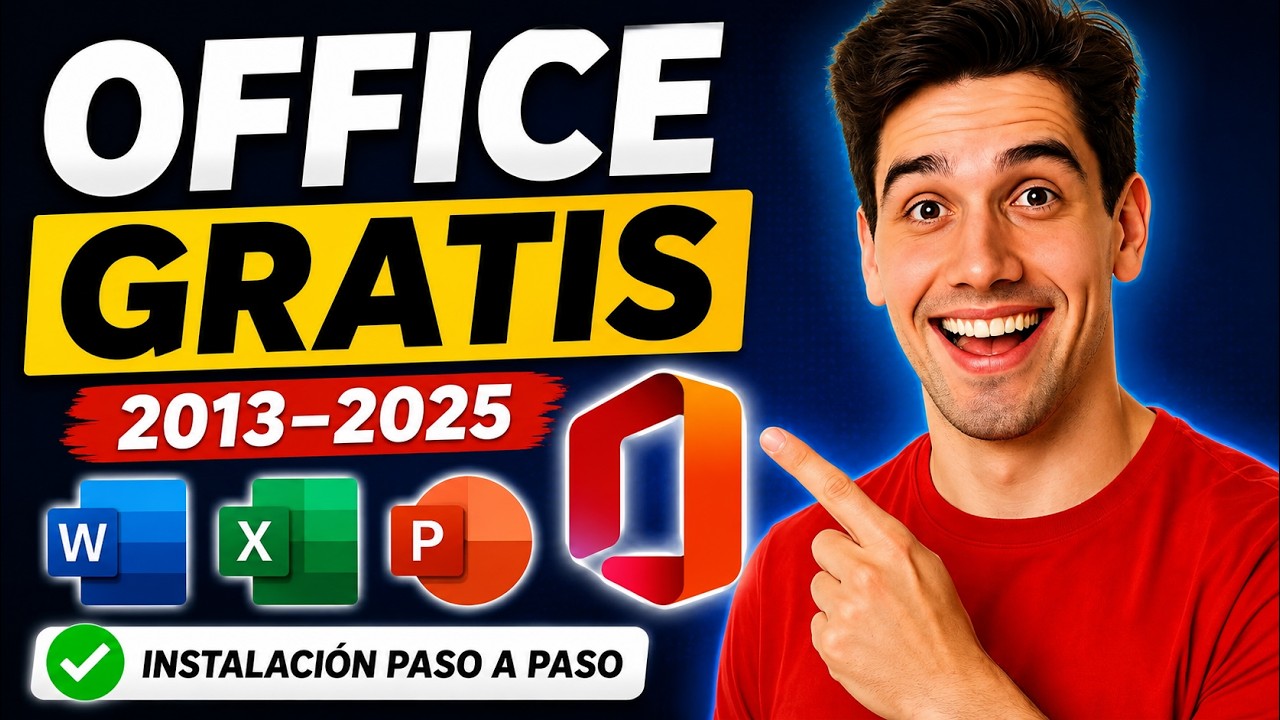 Cómo Instalar Office 2013 a 2025 Paso a Paso [Fácil y Rápido] - YouTube