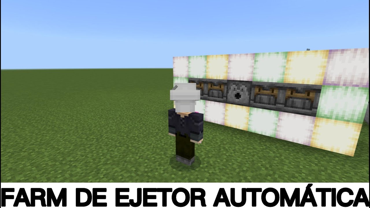 Crafter Automático de Ejetor (Minecraft Bedrock Edition) - YouTube