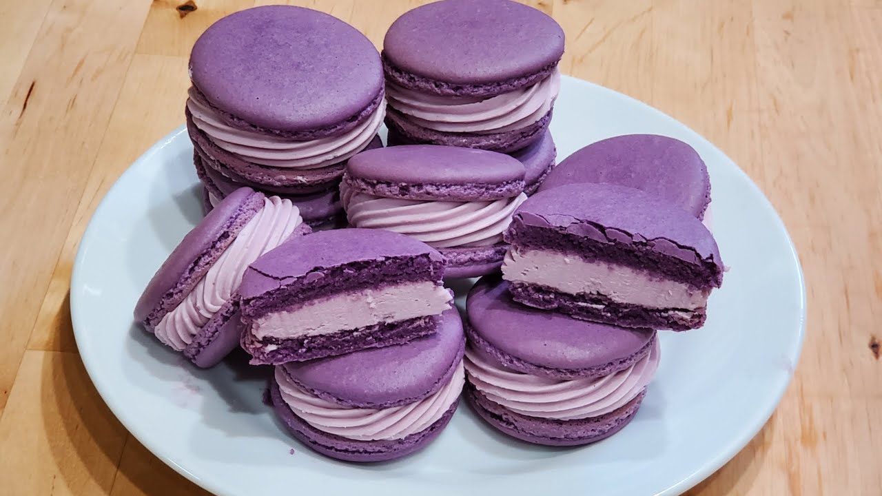 CARA MEMBUAT MACARON || TIPS MACARON MULUS, KOKOH DAN BERKAKI SEMPURNA ~ Cooking & Baking With ...
