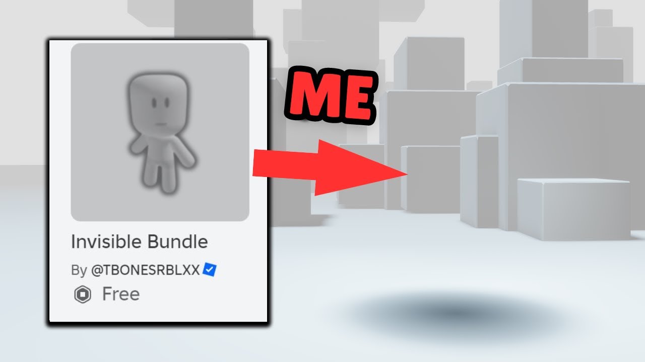 HOW TO BE INVISIBLE FOR FREE IN ROBLOX (NO HEADLESS) 🤫 - YouTube