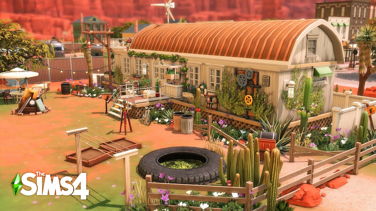 스트레인저빌 트레일러 (StrangerVille Trailer) 심즈4 Sims 4 Speed Build No CC - YouTube
