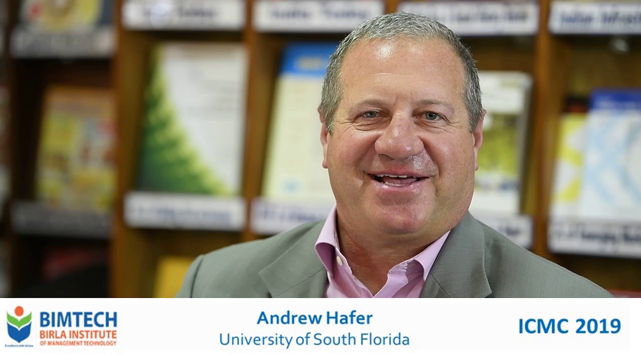 Andrew Hafer, University of South Florida sharing his experience at ...