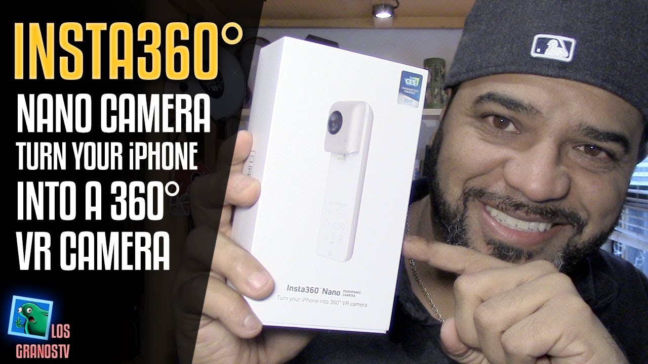 Insta360 Nano VR Camera for the iPhone 📷 : LGTV Review - YouTube