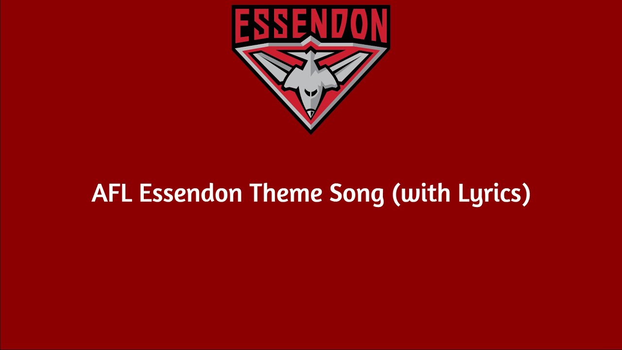 AFL Essendon Bombers Theme Song (with Lyrics) - YouTube Music