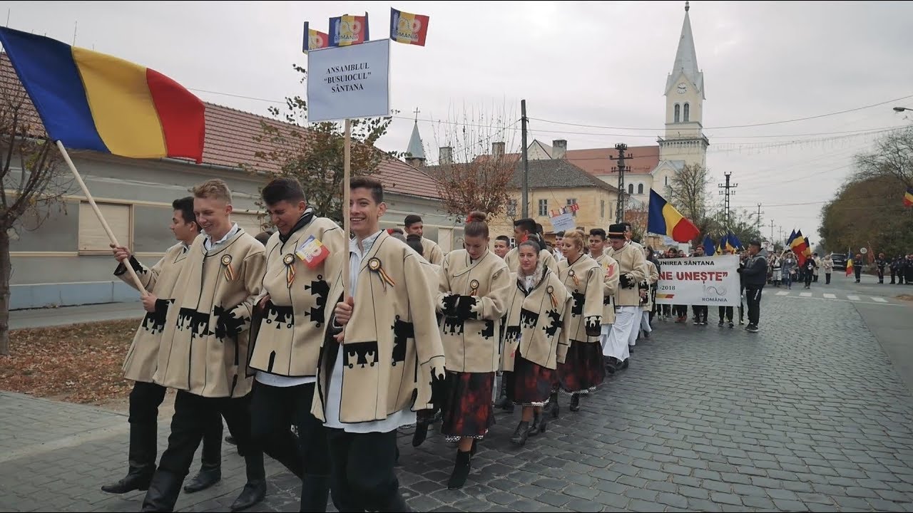 Ansamblul Busuiocul - Anul Centenar 2018 partea 3/5 - YouTube