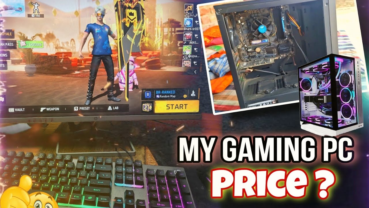 MY GAMING PC 💻 PRICE ? FREE FIRE 🥰BEST Gaming PC BUILD UP 👍 #rggamerzpc ...