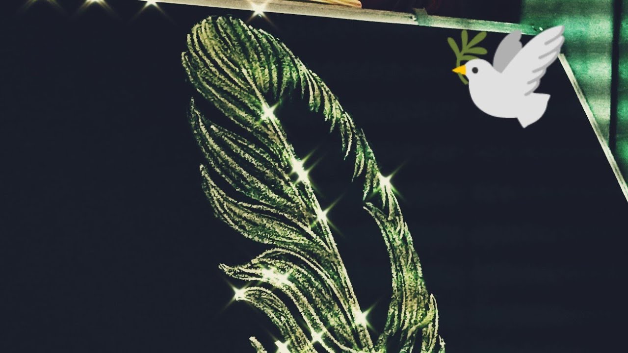 How to draw Plume step by step #easydrawing for beginners#simple and ...