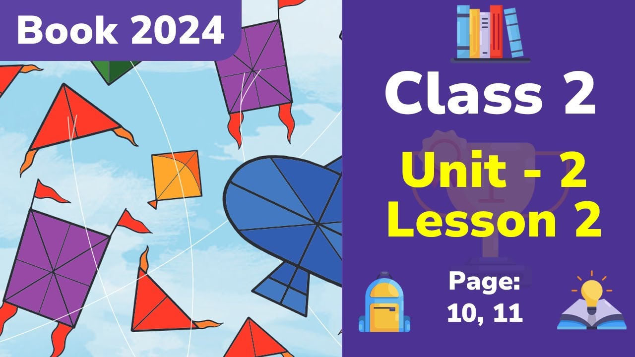 Class 2 English | Unit 2 | Lesson 2 | Numbers 1-5 (Book 2024) - YouTube