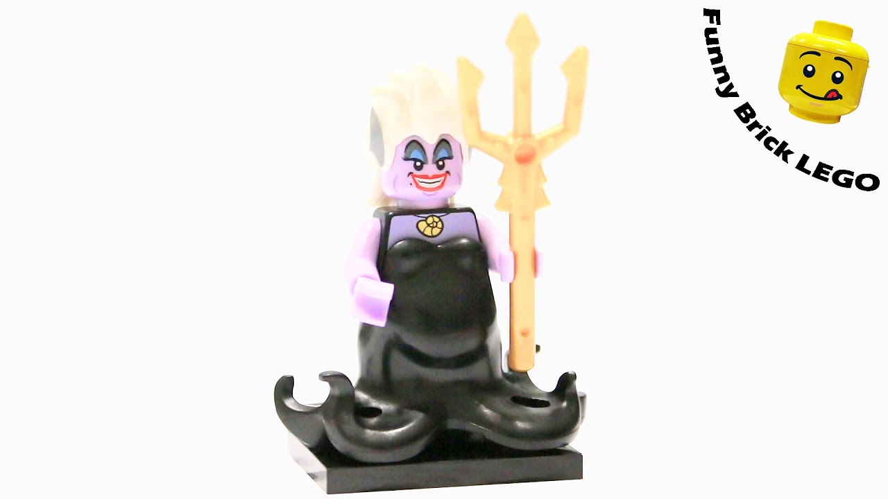 LEGO Minifigures Disney Series Ursula 71012-17 Speed Build & Review ...