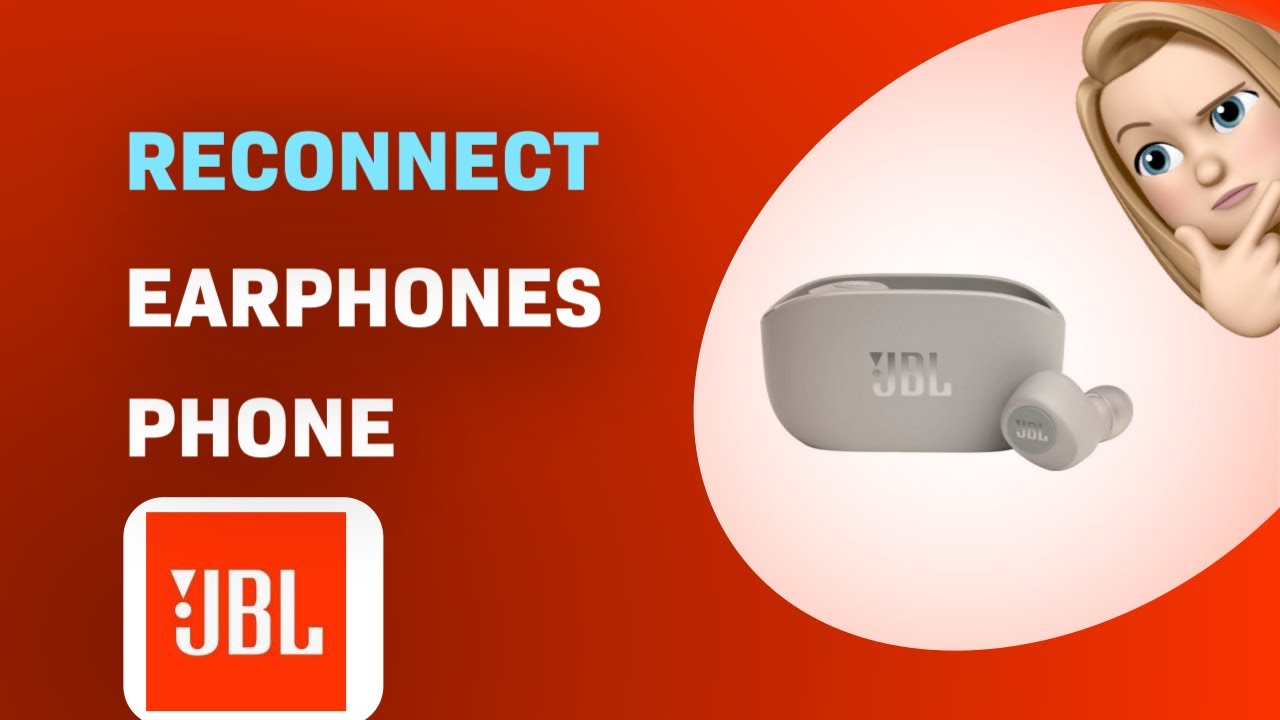 How to Easily Reconnect JBL Wave 100TWS Earphones to Your Phone - YouTube