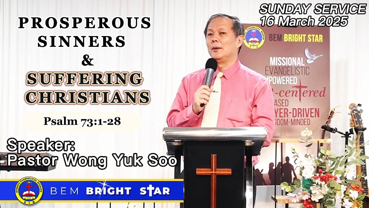 16 March 2025 Sunday Service - Prosperous Sinners and Suffering ...