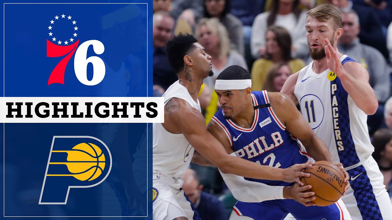 Sixers vs. Pacers: January 13, 2020 | Highlights & Sound | NBC Sports ...