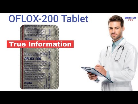 Oflox 200 tablet use, review in hindi, uses, dose, benefits, Side ...