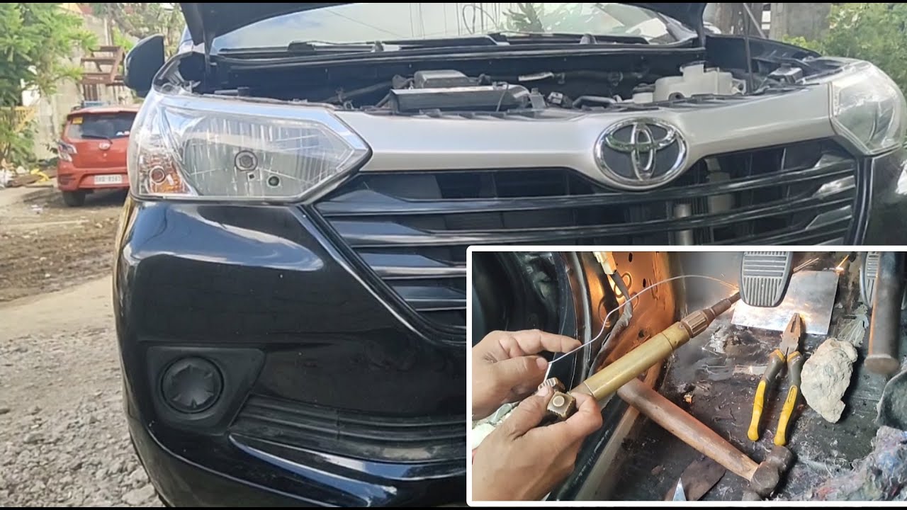 REPAIR UNDER CHASSIS TOYOTA AVANZA (FINISHING) - YouTube