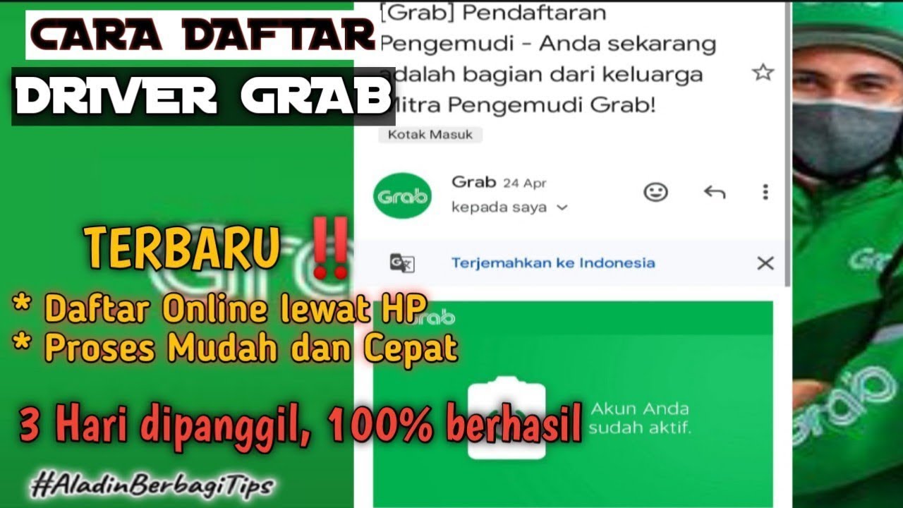 Cara Daftar Grab Driver Terbaru 2025 || Cara Daftar Grab Online || Cara ...